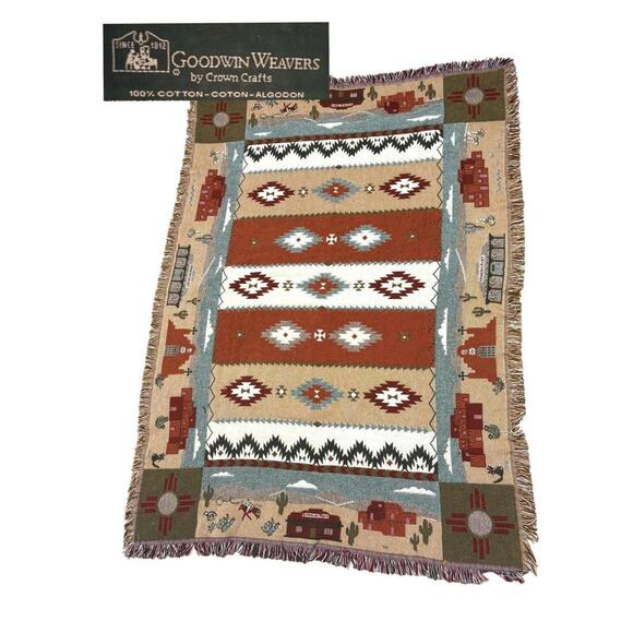 Goodwin Weavers | Bedding | Goodwin Weavers Southwestern Blanket | Poshmark